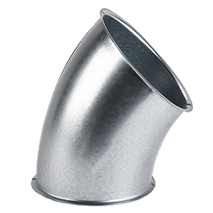 Pressed bends galvanised | Reliable & robust ducting | JKF