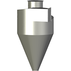 Cyclone type CS | Efficient air and dust separation | JKF